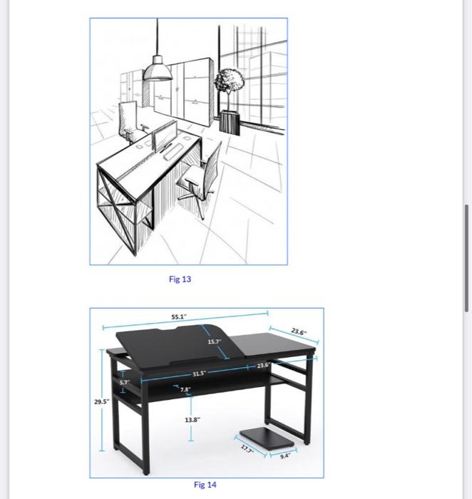 Solved Mini Design Case of Study - Computer Desk/Table | Chegg.com