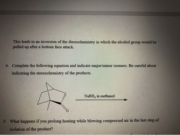 Solved This leads to an inversion of the stereochemistry in | Chegg.com