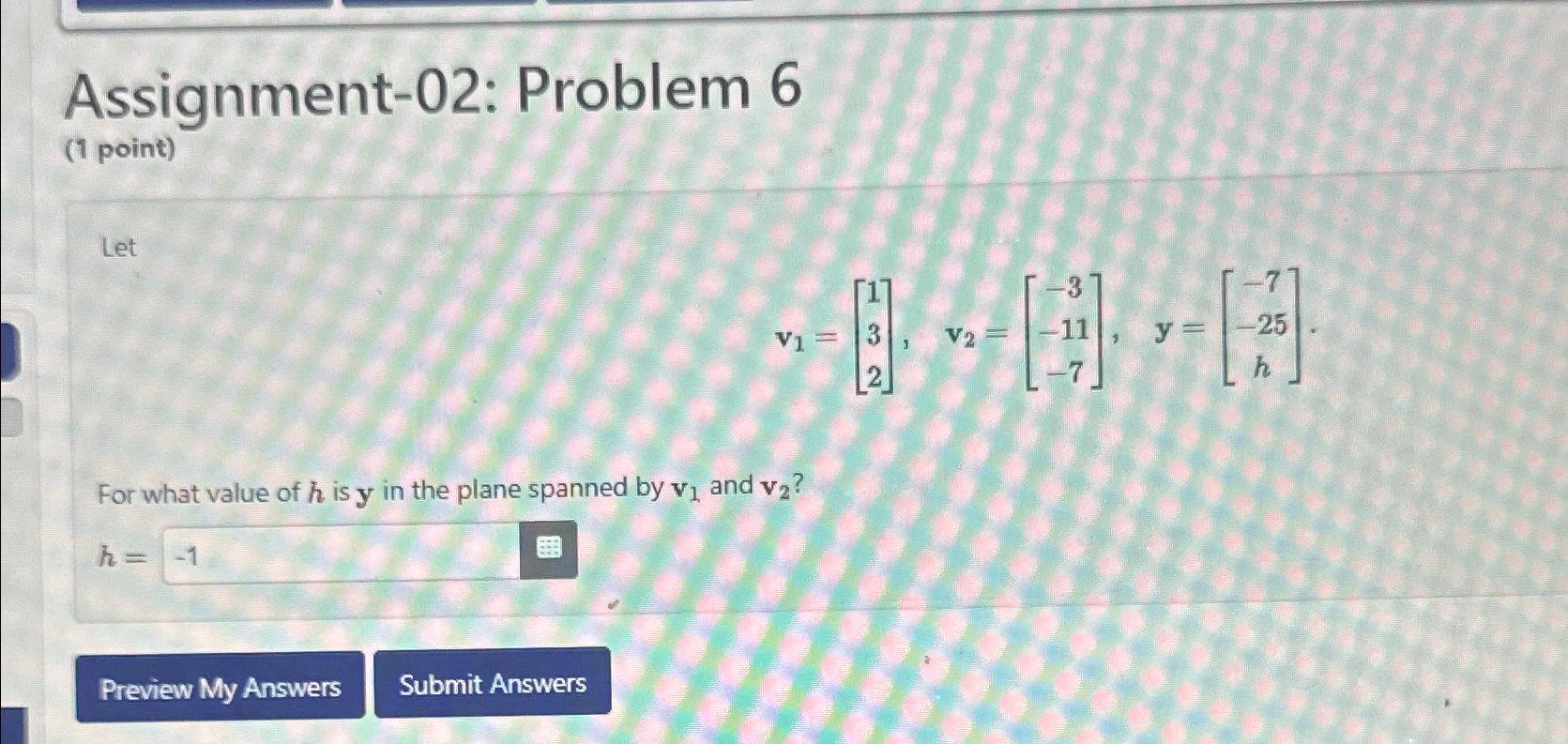 Solved Assignment-02: Problem 6(1 | Chegg.com
