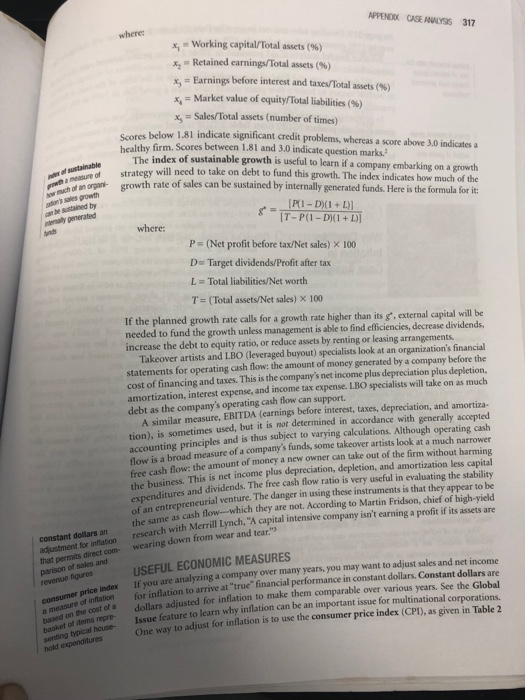 Project Task: Your “real life” case for analysis will | Chegg.com