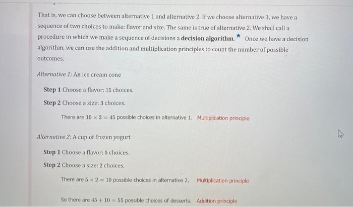 Solved For the given decision algorithm, find how many | Chegg.com