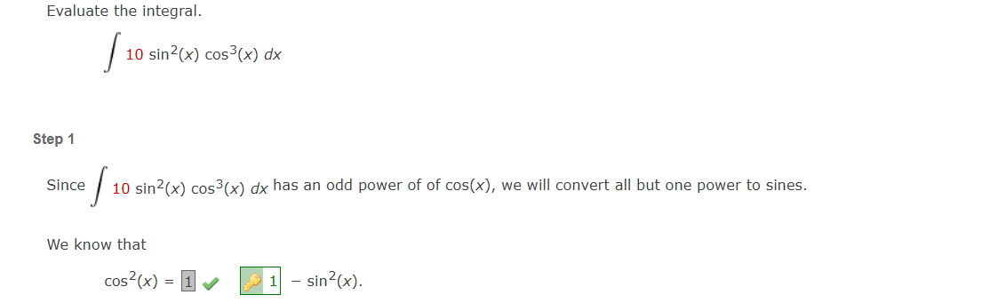 Solved Step 2Making this substitution | Chegg.com