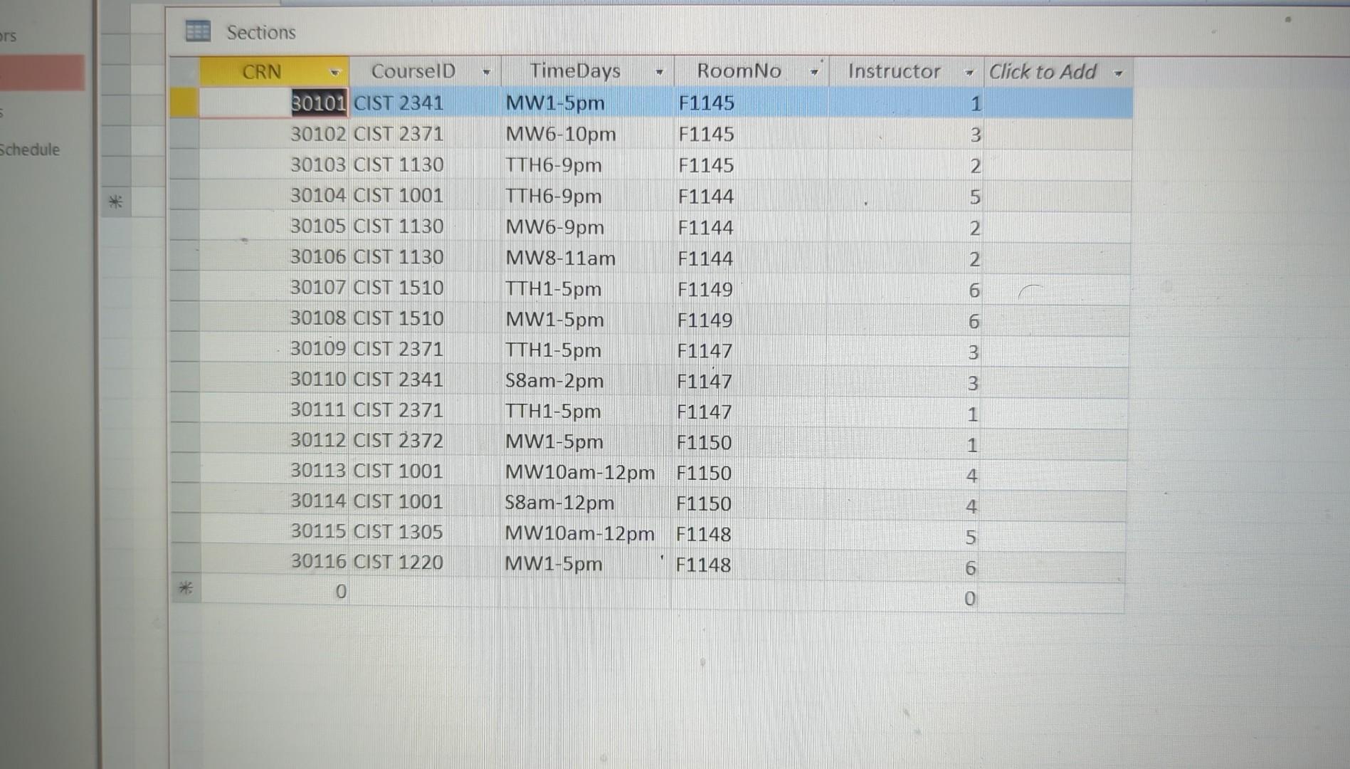 Solved Courses Table: SELECT CourseID, | Chegg.com