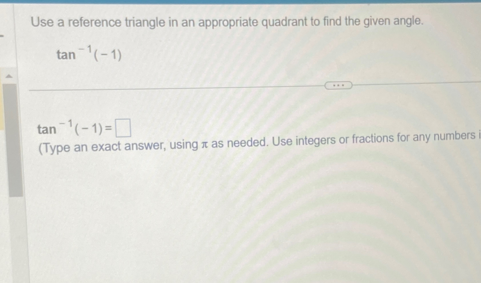 Solved Use a reference triangle in an appropriate quadrant | Chegg.com