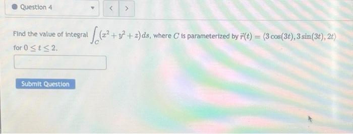 Solved Find the value of integral ∫C(x2+y2+z)ds, where C is | Chegg.com