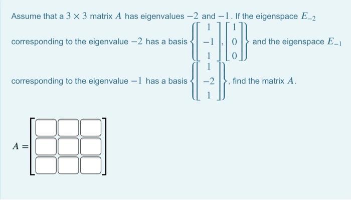 Solved For the rotation matrix an eigenvector is Find the | Chegg.com