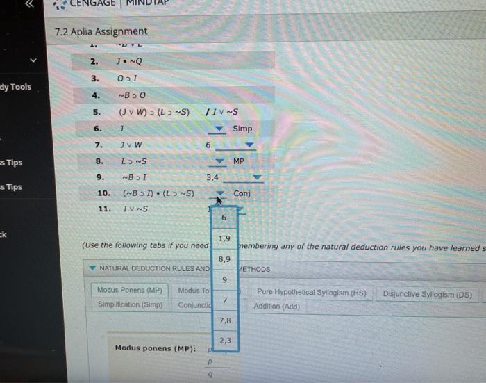 Solved 7.2 Aplia Assignment conclusion statement should | Chegg.com