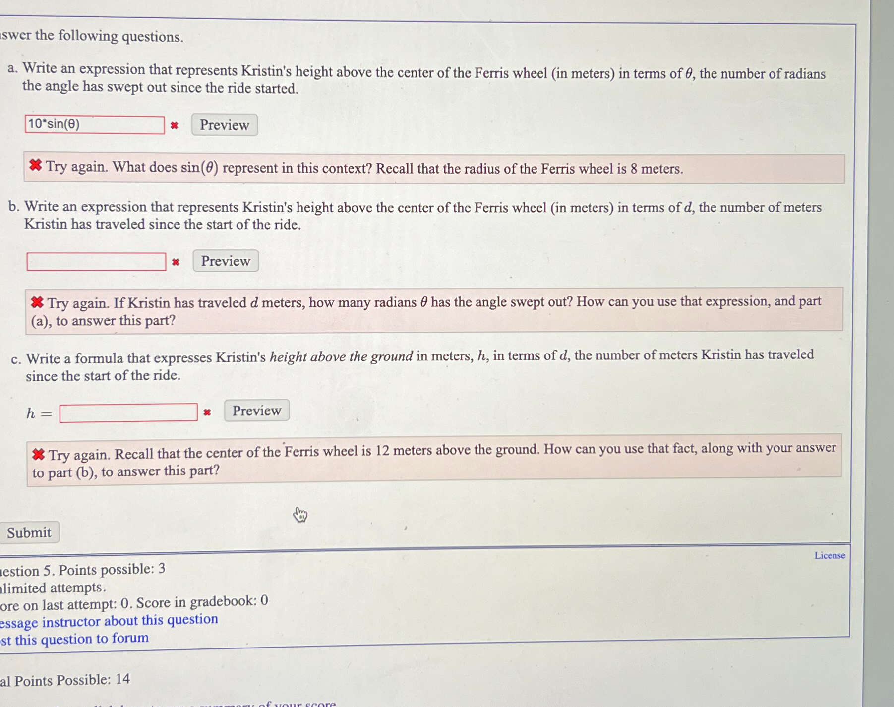 Solved swer the following questions.a. ﻿Write an expression | Chegg.com