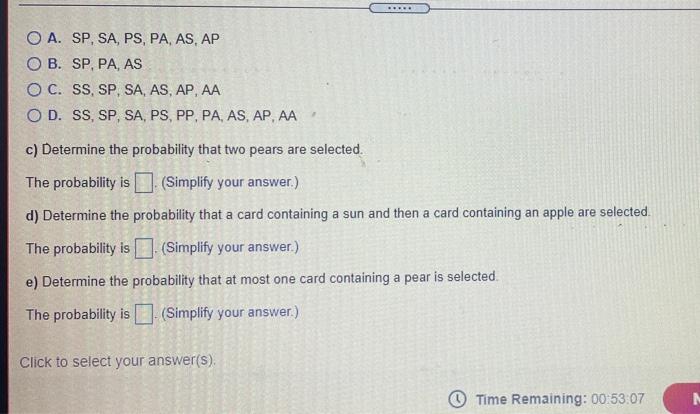 Solved A box contains three cards. On one card there is a | Chegg.com