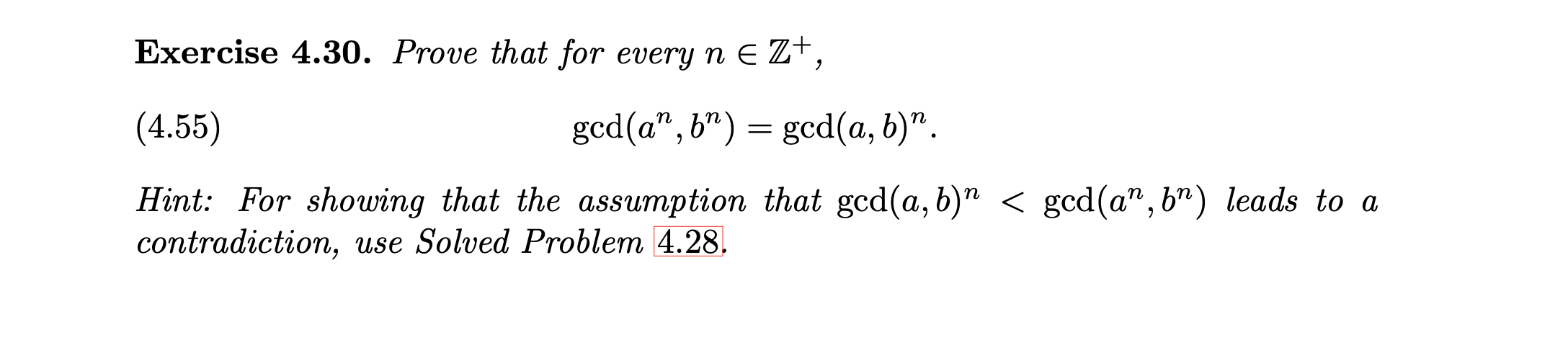 Solved Exercise 4.30. ﻿Prove that for every | Chegg.com
