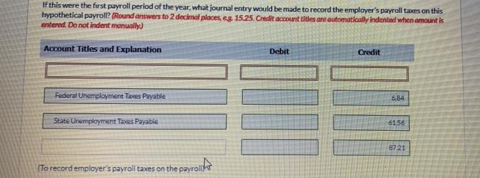 Solved If this were the first payroll period of the year, | Chegg.com