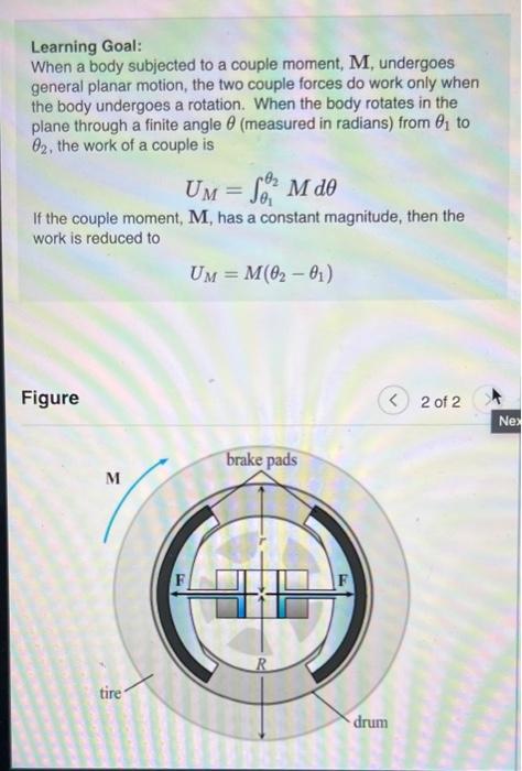 Solved Learning Goal: When a body subjected to a couple | Chegg.com