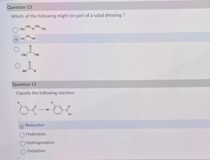 Solved Which of the following might be part of a salad | Chegg.com