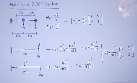 this is a 2DOF System: please model 3DOF system with | Chegg.com