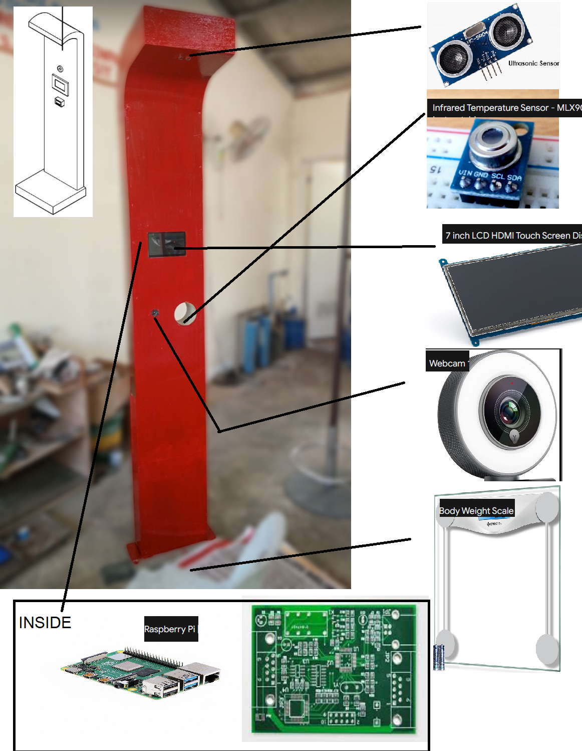Solved exploded view this this machine use autocad only, | Chegg.com