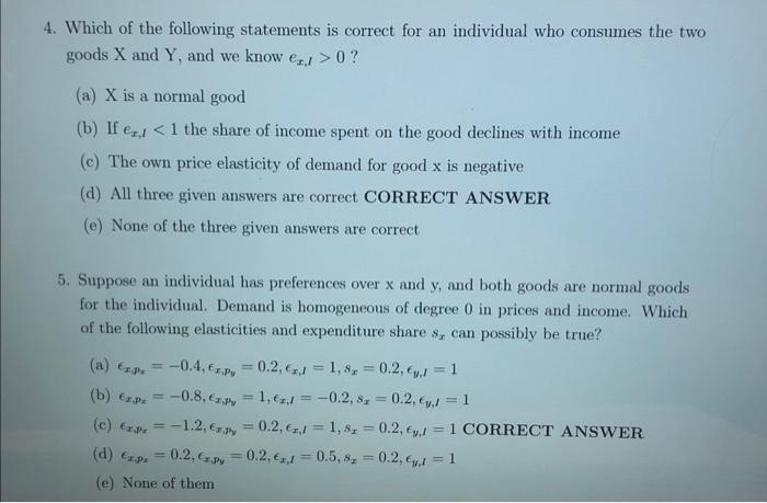 Solved please answer both and EXPLAIN. im insure on the why | Chegg.com