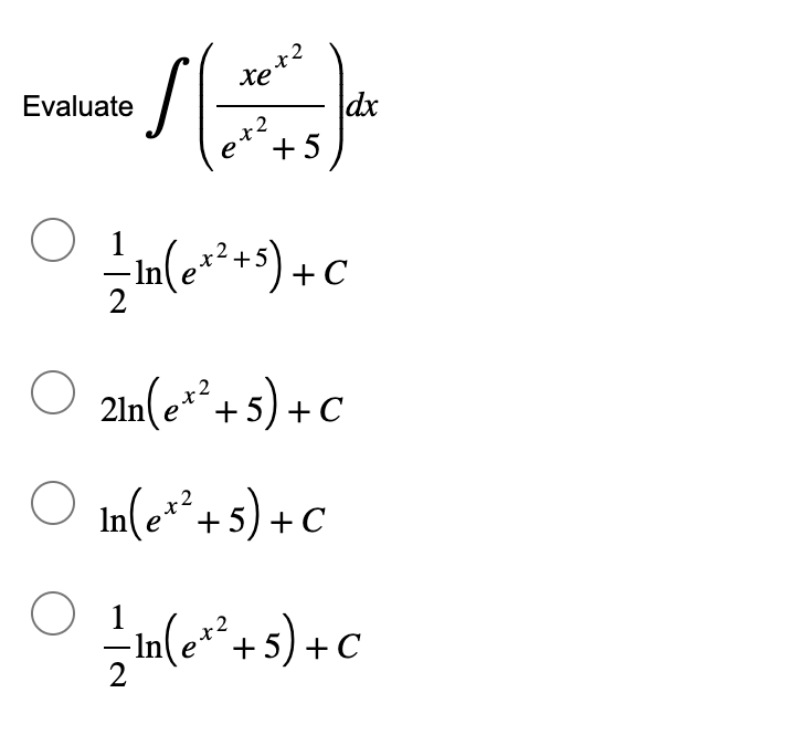 Solved Evaluate | Chegg.com