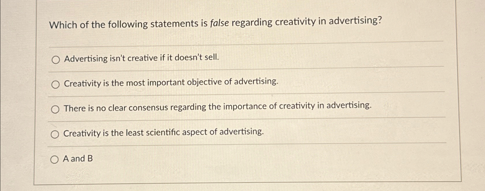 Solved Which of the following statements is false regarding | Chegg.com