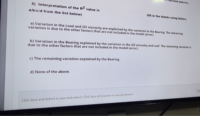 Solved Coefficients Term Coef SE Coef T.Value Constant | Chegg.com