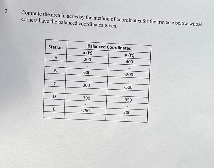 Solved Offsets are taken at irregular intervals between a | Chegg.com