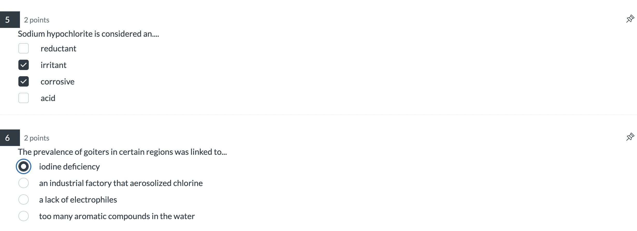 Solved Sodium hypochlorite is considered | Chegg.com