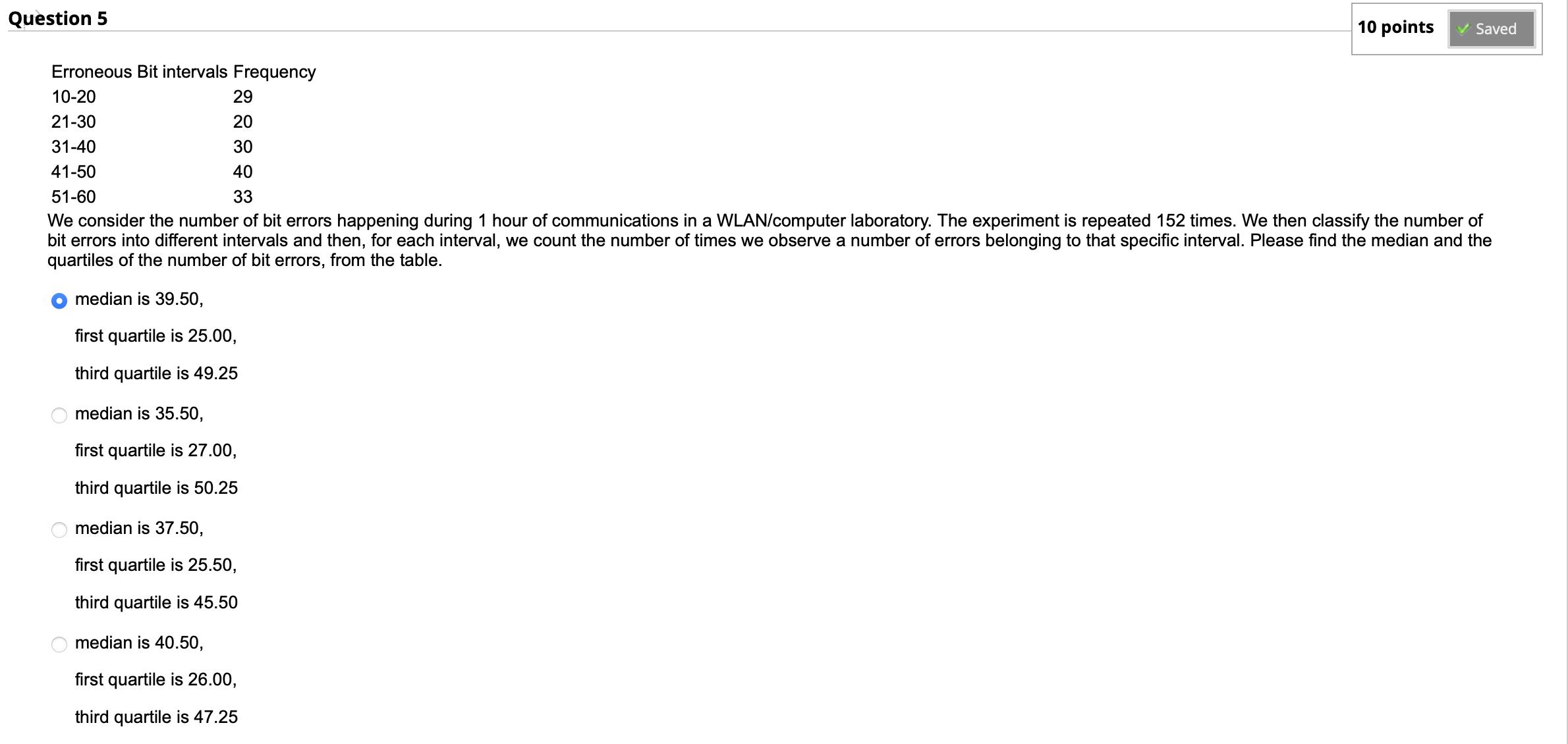 Solved Erroneous Bit intervals | Chegg.com