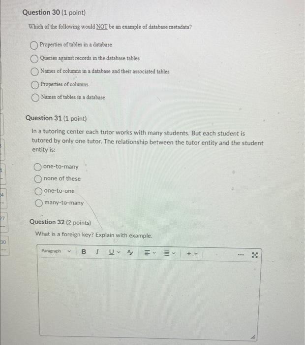 Solved Which of the following would NOI be an example of | Chegg.com
