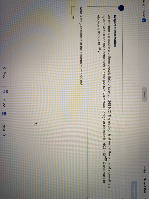 Solved signment Saved Help Save & EX Che Required | Chegg.com Solved signment Saved Help Save & EX Che Required | Chegg.com