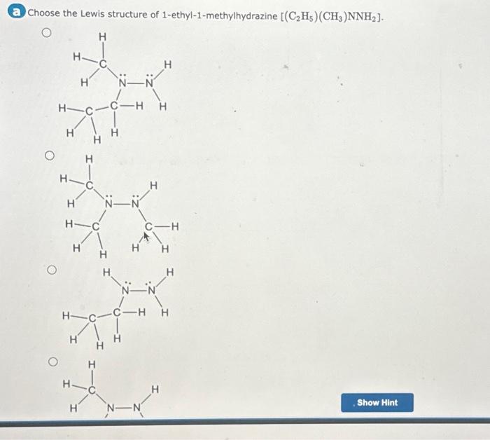 Solved Choose the Lewis structure of | Chegg.com