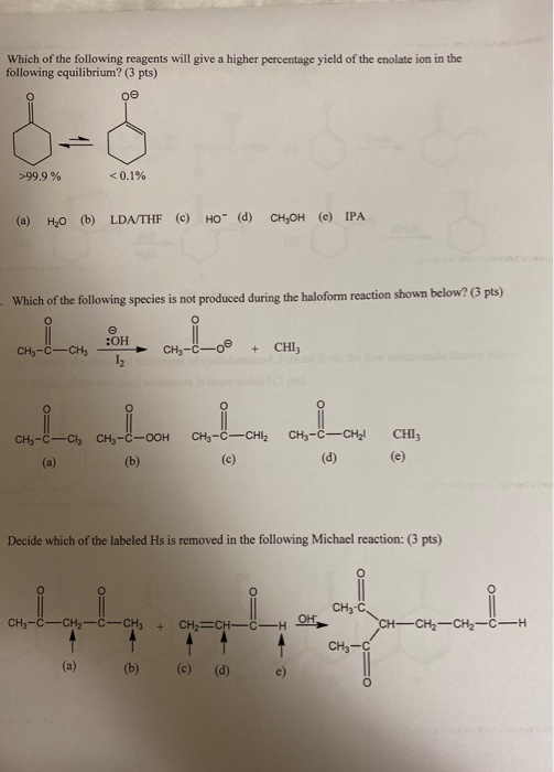 Solved Decide which of the labeled proton in each pair is | Chegg.com