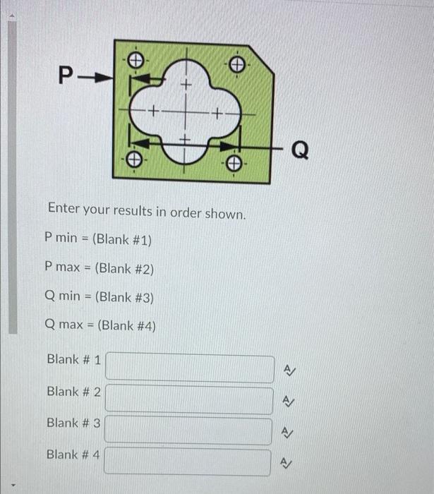 Solved calculate min and max of red colours dimensions by | Chegg.com