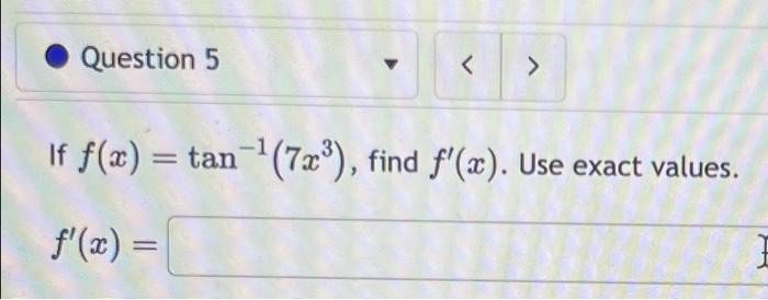 Solved f(x)=tan−1(7x3)If f(x)=5sin−1(x4)If f(x)=2sin−1(x3) | Chegg.com