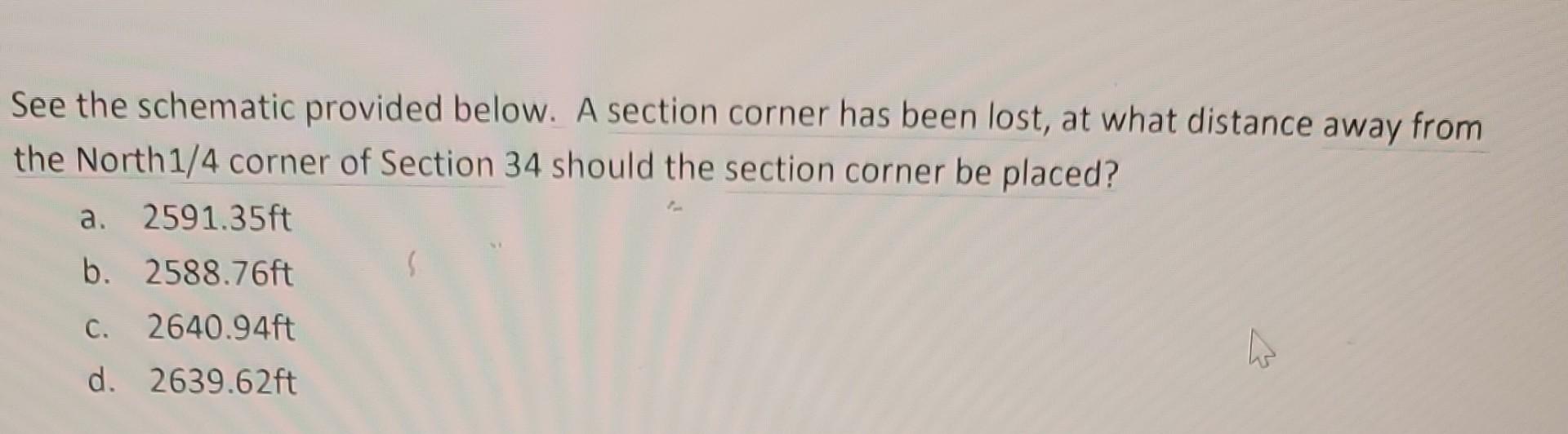 Solved See the schematic provided below. A section corner | Chegg.com