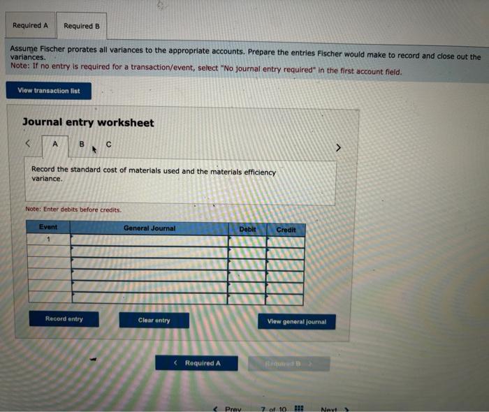Solved Exercise 17-23 (Algo) Prorating Direct Materials Cost | Chegg.com