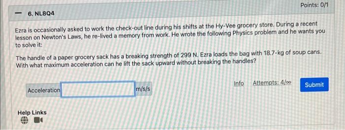 Solved Ezra is occasionally asked to work the check-out line | Chegg.com