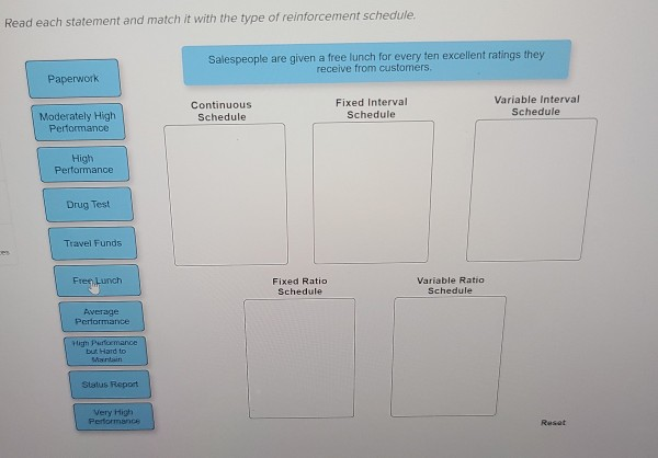 Solved Read each statement and match it with the type of | Chegg.com