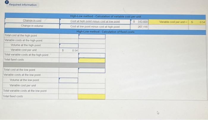 Solved Required Information Problem 18 1a Algo Measuring