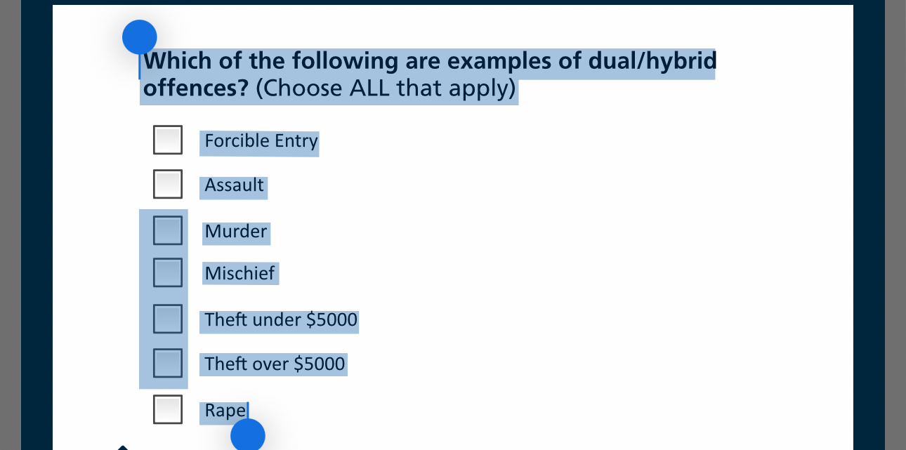 Solved Which of the following are examples of dual/hybrid | Chegg.com