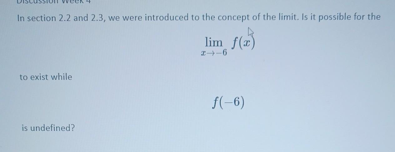 Solved In section 2.2 and 2.3, we were introduced to the | Chegg.com