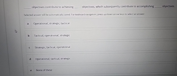 Solved objectives contribute to achieving q, ﻿objectives, | Chegg.com