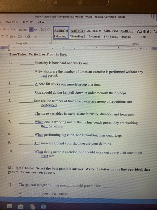 Solved 1 Heading 1 1 Heading 2 1 Heading 3 1 Normal 1 Title | Chegg.com