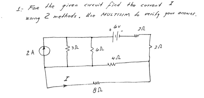 Solved methods are classical, mesh, nodal, superposition, | Chegg.com