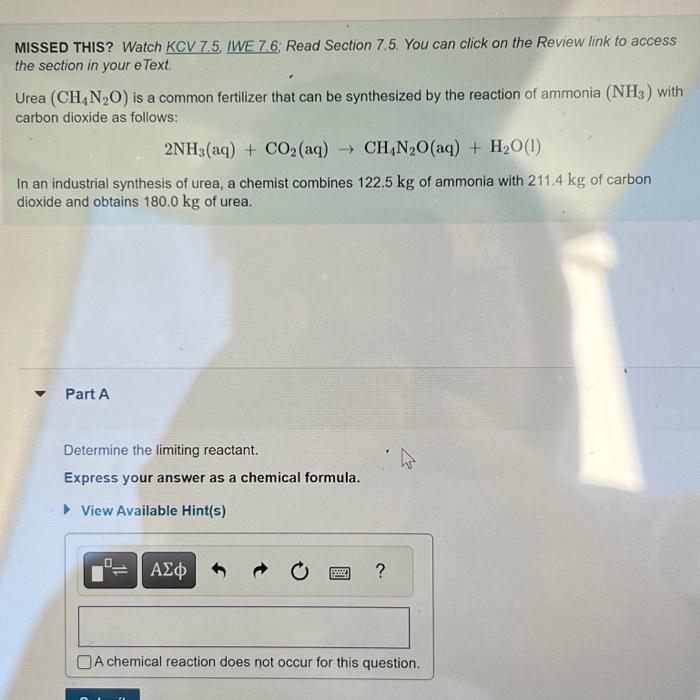 Solved Can you also determine the limiting reactant (as a | Chegg.com