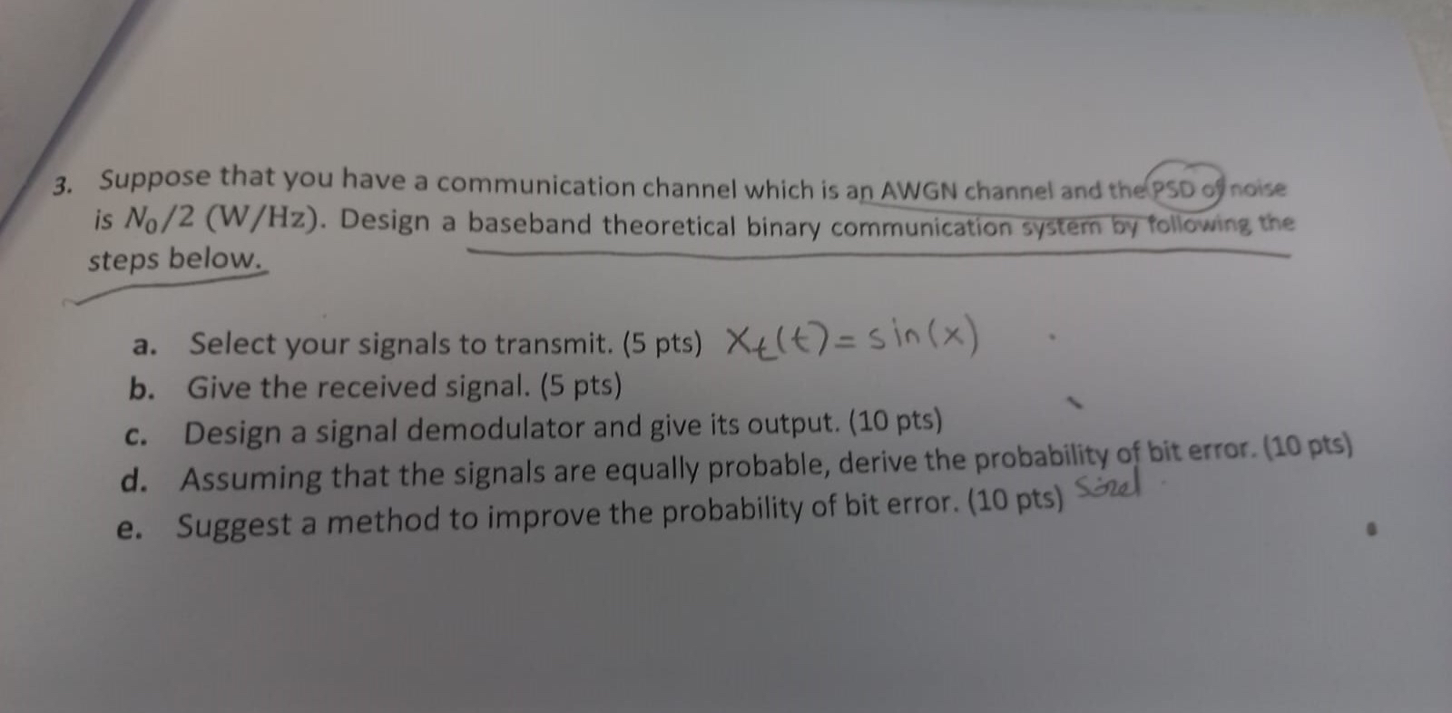 Solved Suppose that you have a communication channel which | Chegg.com