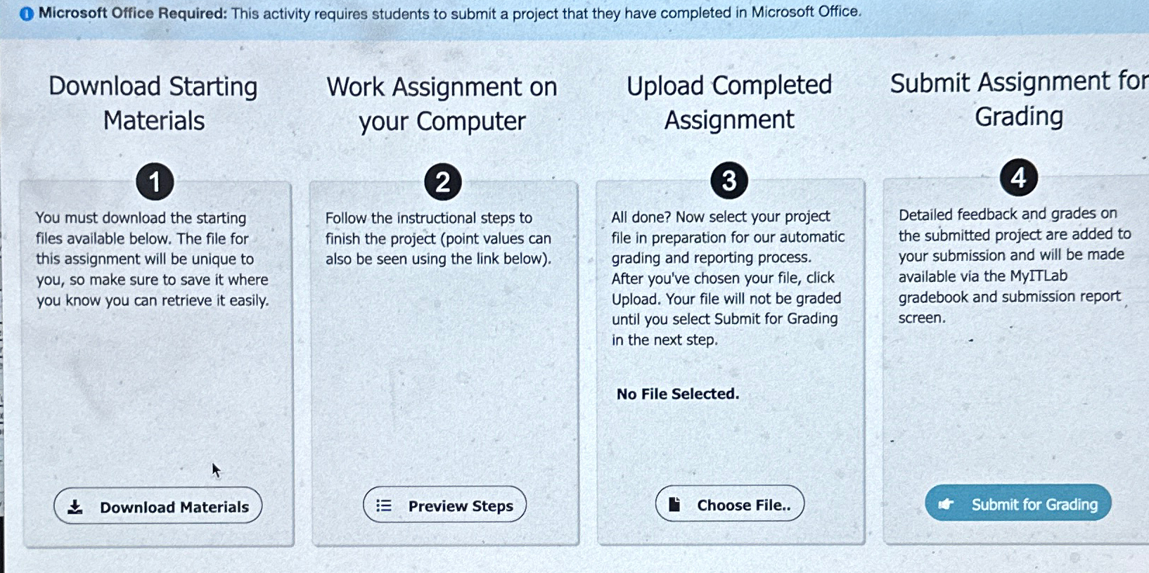 Solved (1) ﻿Microsoft Office Required: This activity | Chegg.com