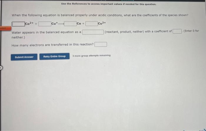 Solved Use the References to access important values if | Chegg.com