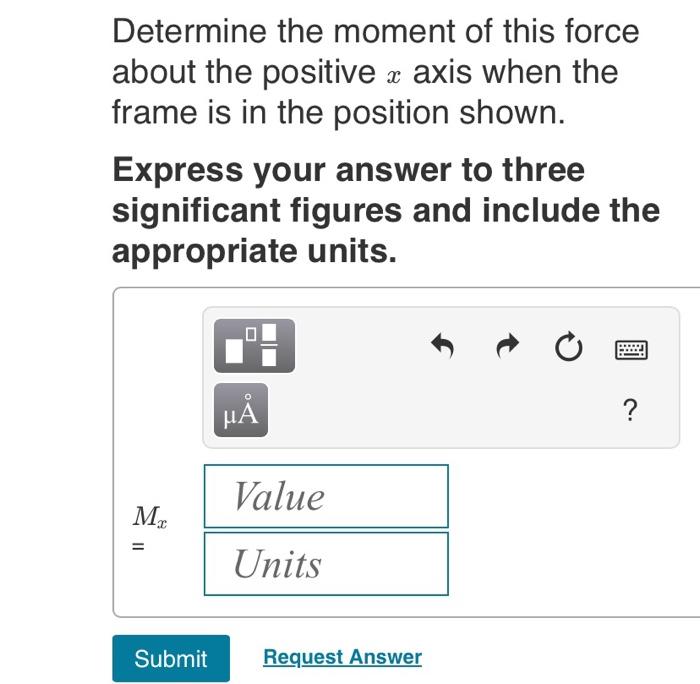 Solved The A-frame is being hoisted into an upright position | Chegg.com