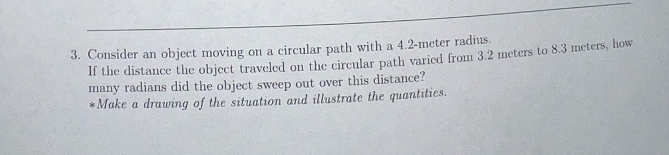 Solved Consider an object moving on a circular path with a | Chegg.com