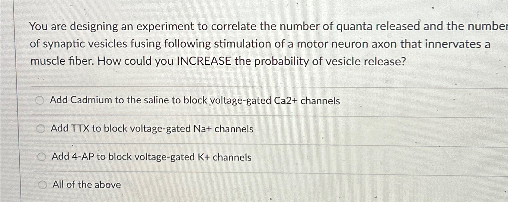 Solved You are designing an experiment to correlate the | Chegg.com