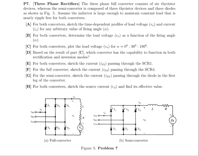Solve this problemVery important P7. [Three Phase | Chegg.com
